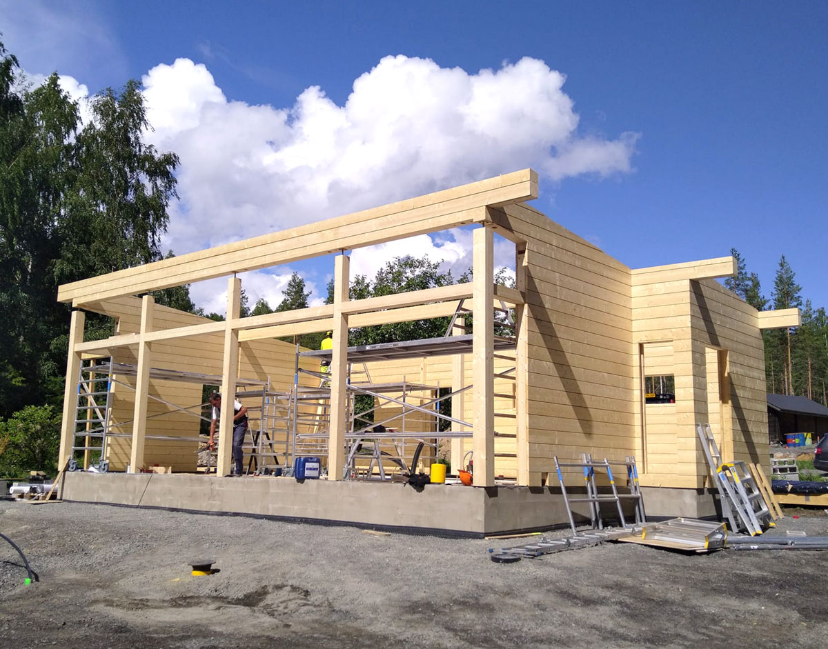 Hirsirakentaminen | Kuitulan SKS-Rakennus Oy